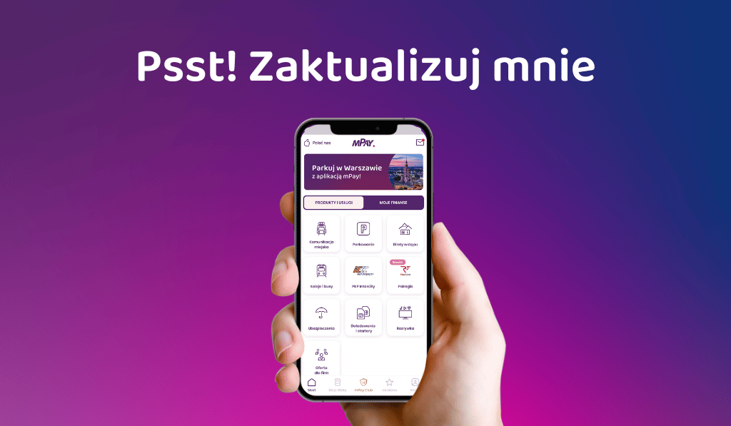 mPay: Płatności mobilne, autostrady, parkingi i bilety w telefonie
